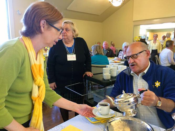Betty Ghiendoni honoured for half century of Daffodil Tea service
