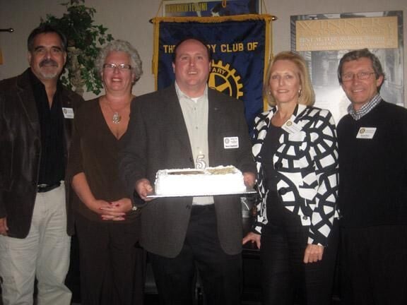 Port Rotary Club celebrates five years of service
