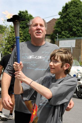 Law enforcement torch run a 24-year tradition