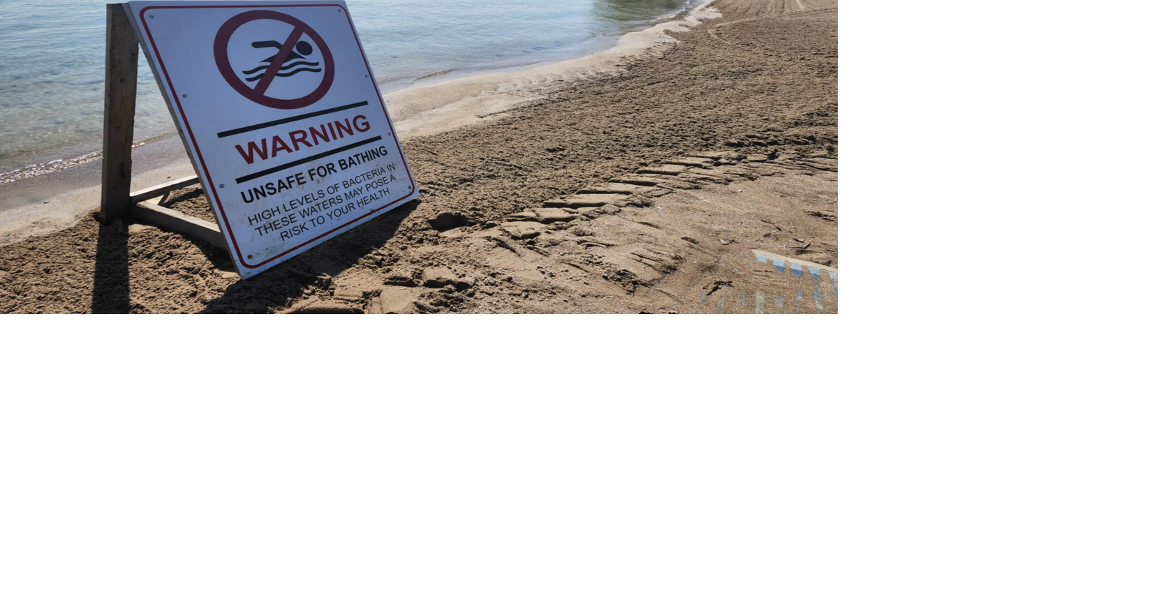 Swimming advisories at beaches in Simcoe County