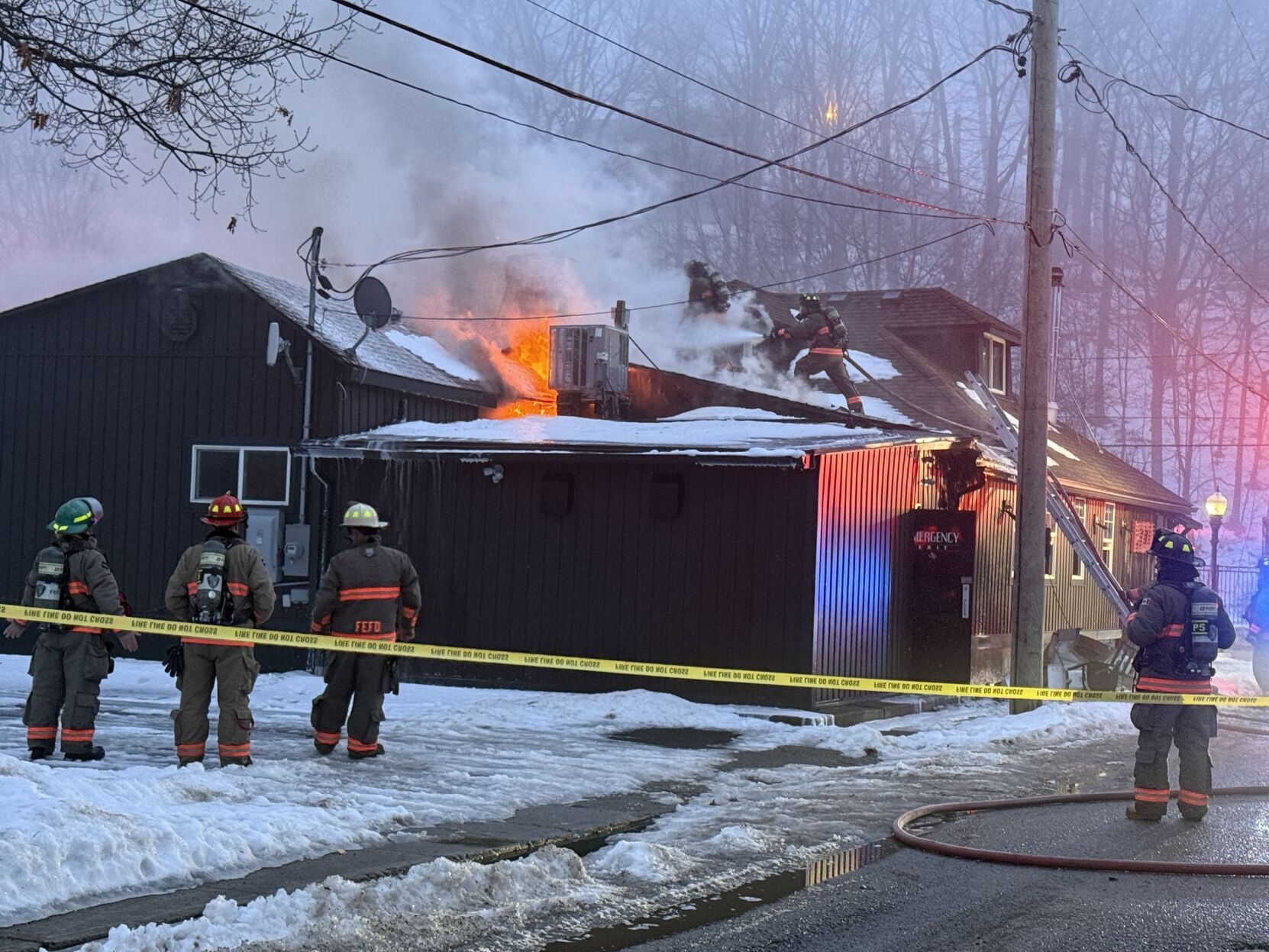 Crystal Beach restaurant destroyed by fire