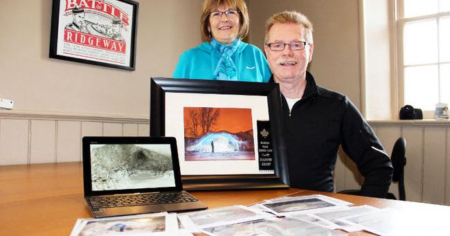 Story of Crystal Beach ice caves captured on video