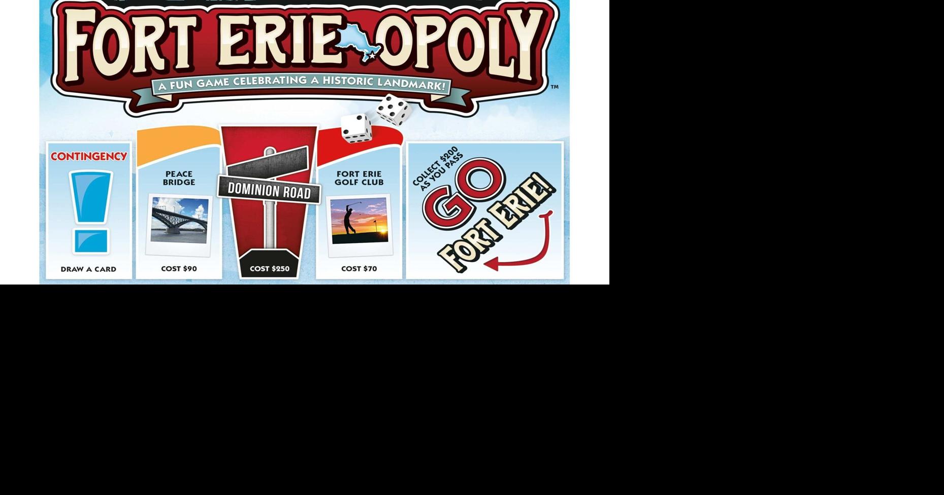 ‘Monopoly’ spinoff puts Fort Erie landmarks up for grabs