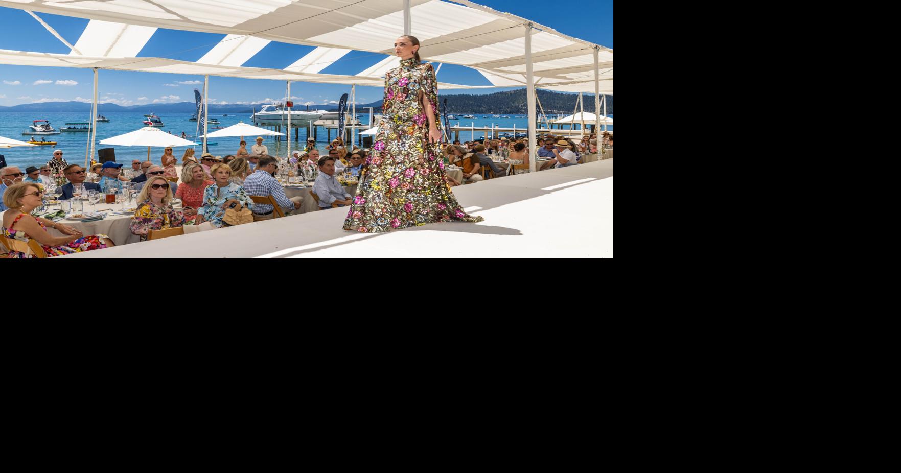 True Blue: Oscar de la Renta Fashion Show Benefits Lake Tahoe | Parties ...