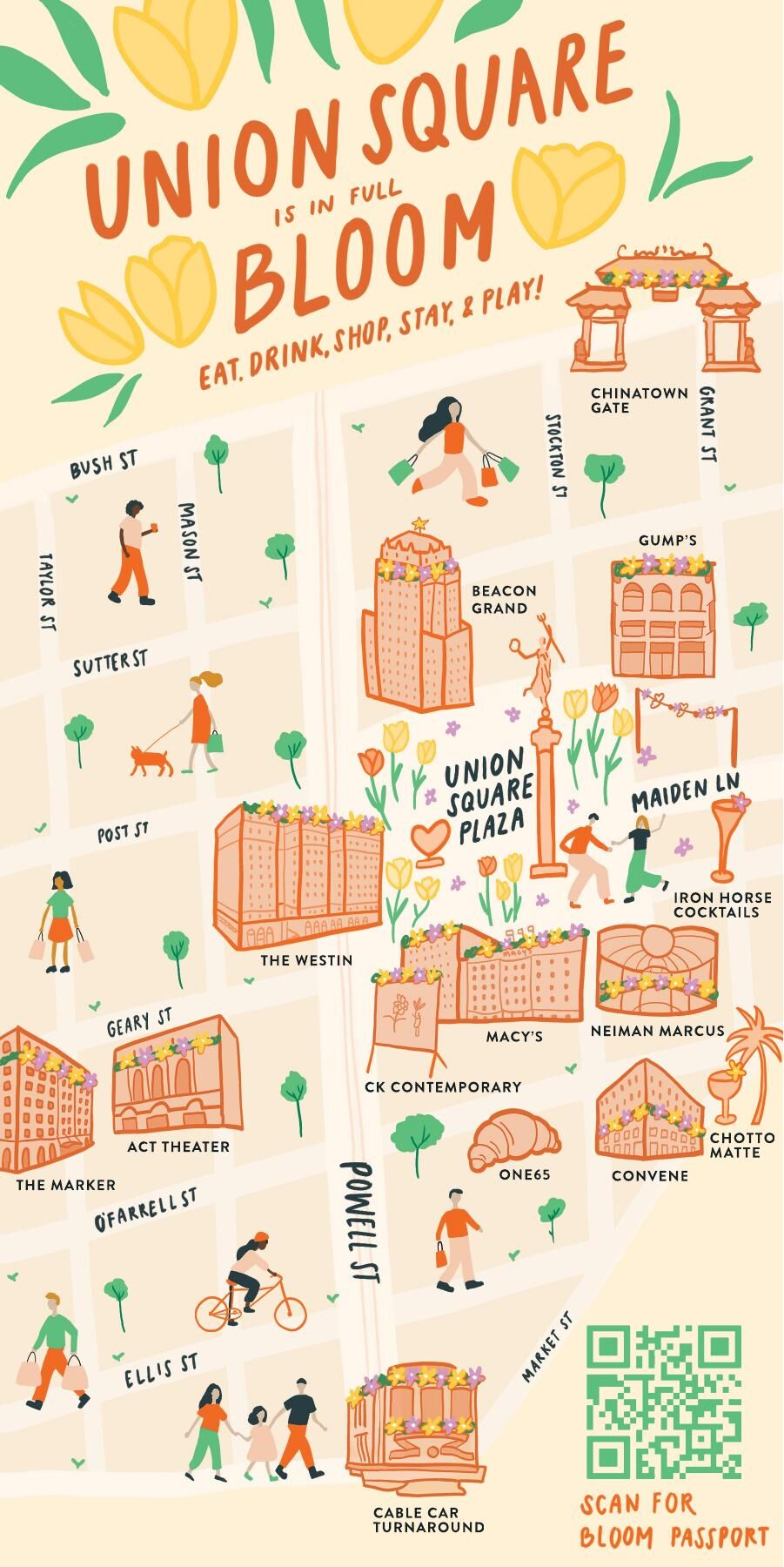 Union Square in San Francisco is in Full Bloom | Partners ...