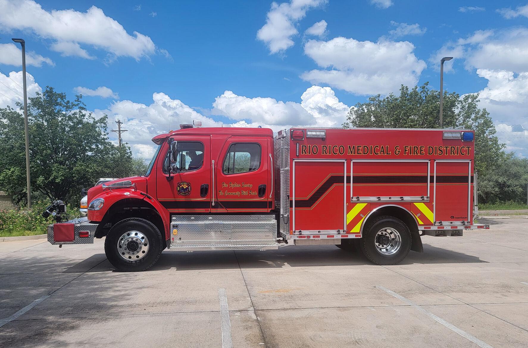 RRFD 'pushes in' a new fire engine | Local News | nogalesinternational.com