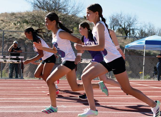 Middle, high schoolers share the track at Rising Stars meet | Local ...