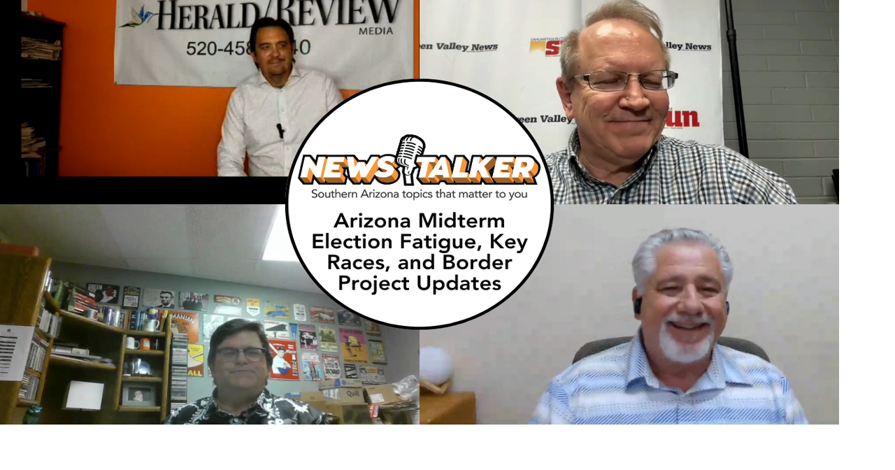 NewsTalker EP7: Arizona Midterm Election Fatigue, Key Races, and Border ...