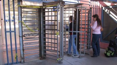 Broken turnstile at port creates frustration | Local News Stories ...