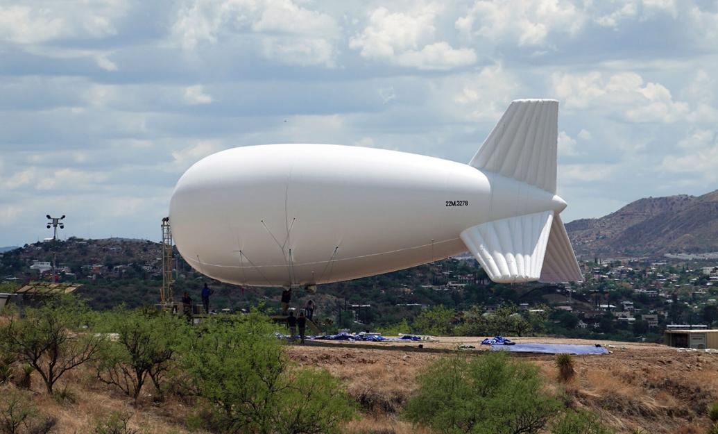 Feds remove controversial Border Patrol surveillance blimp from Nogales ...