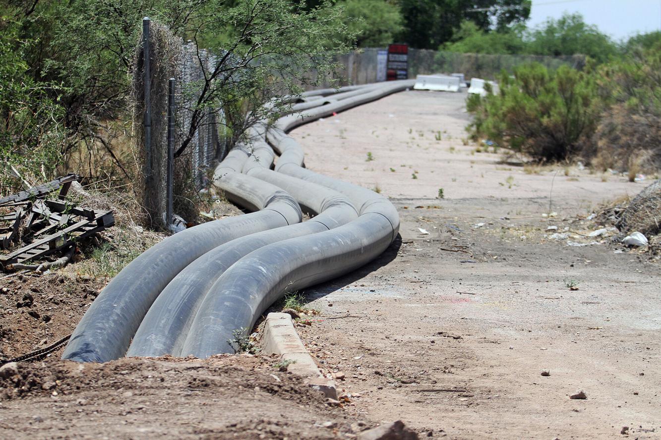 Bypass line in place, crews ready to fix first part of international ...