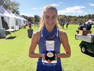 RRHS grad Samantha Schadler earns Top 10 finish at ACC cross country ...