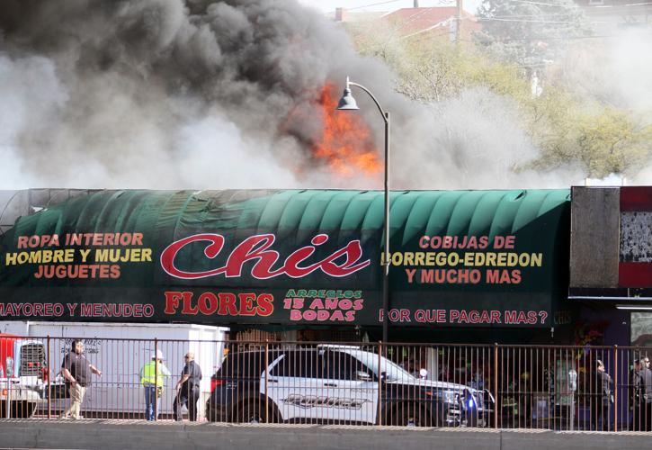 Downtown fire destroys shuttered store, damages other properties ...