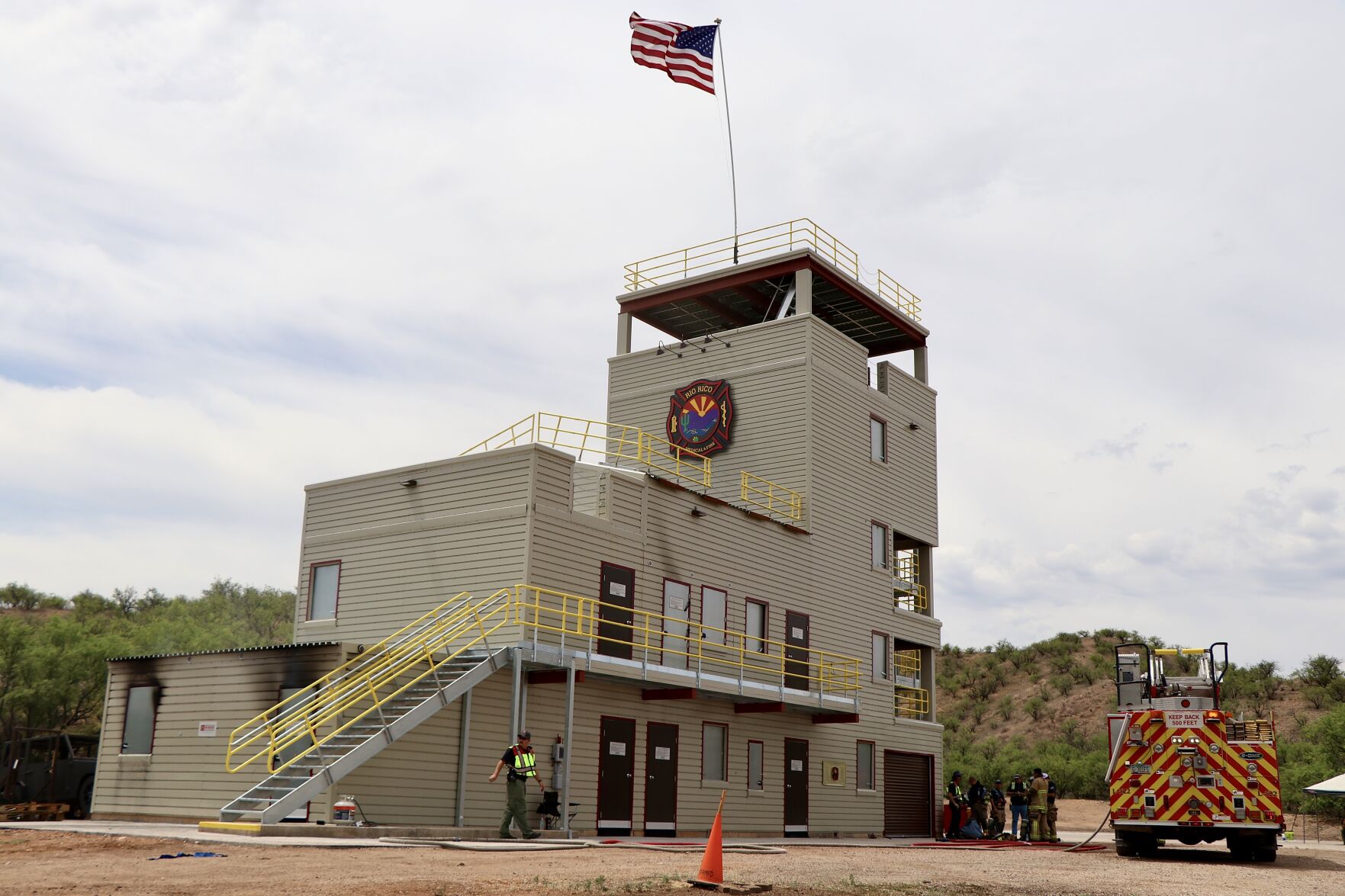 ‘Training never stops’: Rio Rico Fire's new fire tower becomes regional ...