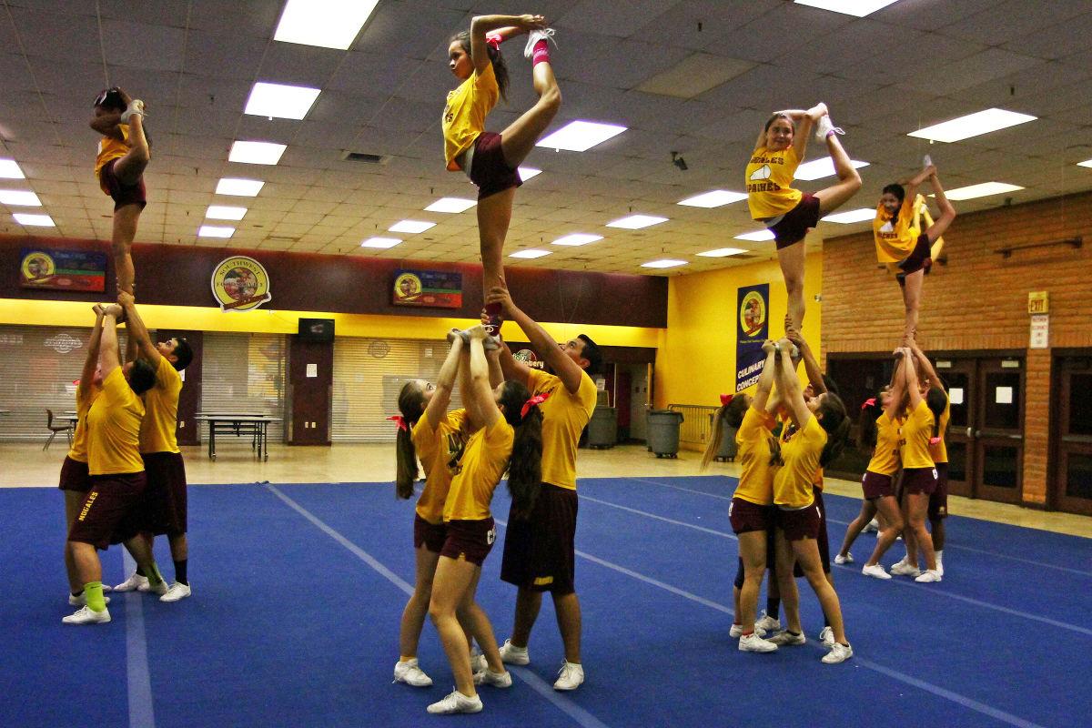NHS’ male cheerleaders gain respect | Local Sports News ...