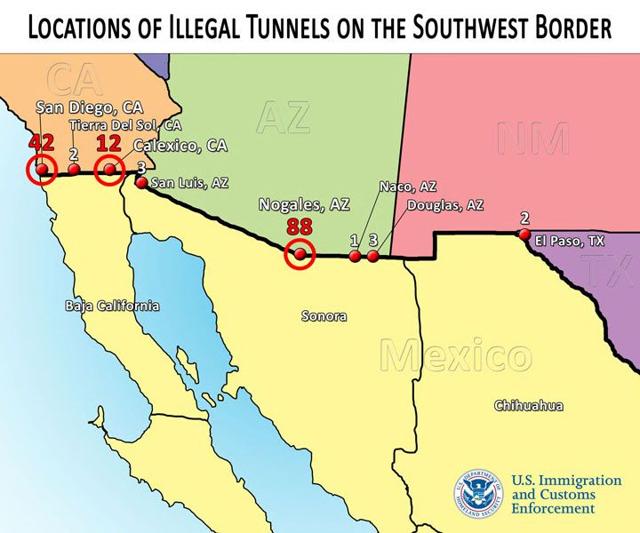 Nogales is site of majority of border tunnels | Local News ...