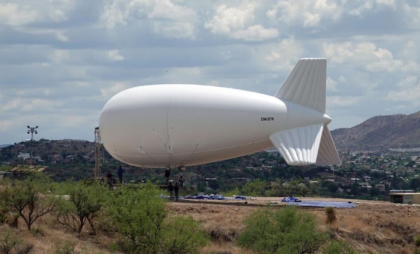 Border Patrol blindsides community with 24-hour surveillance blimp ...