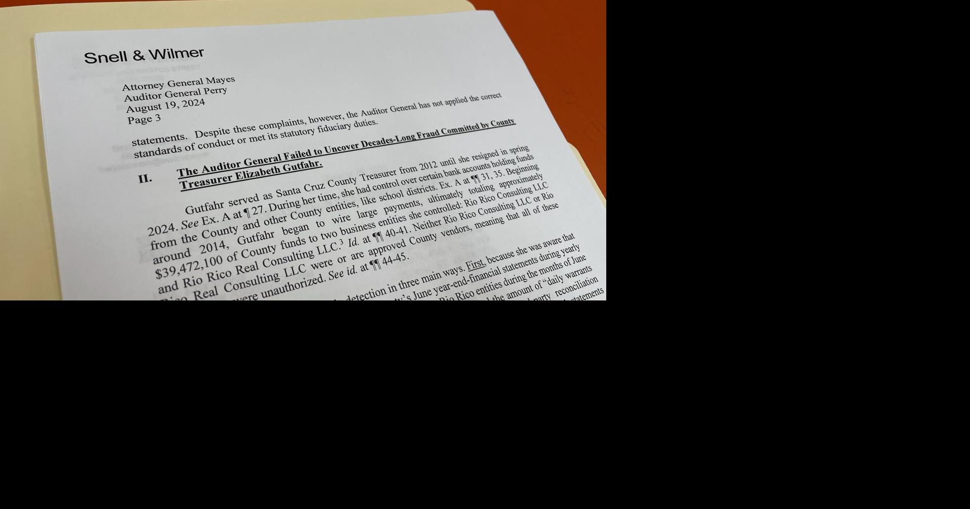 County notifies state of intent to sue over Gutfahr’s alleged fraud ...