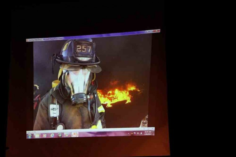 Fellow firefighters gather to honor lost colleague | Local News Stories ...