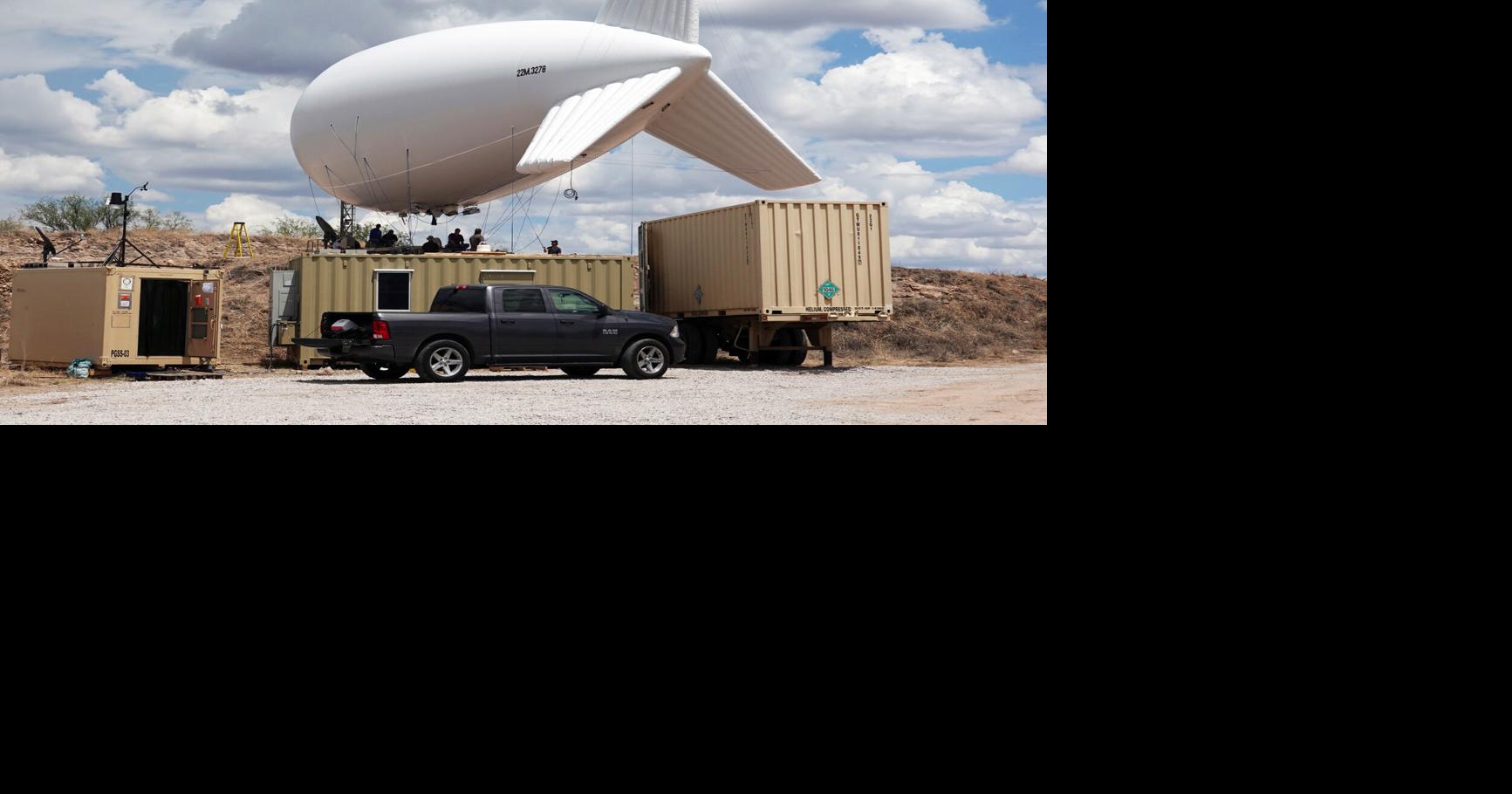 Border Patrol blindsides community with 24-hour surveillance blimp ...