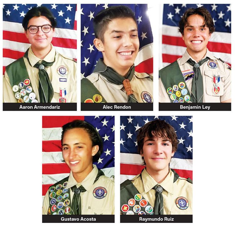 Five members of Troop 555 reach Eagle Scout status | Community ...