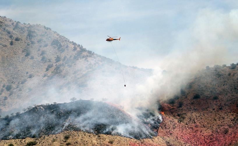 Shamrock Fire burns in Patagonia Mountains | Local News ...
