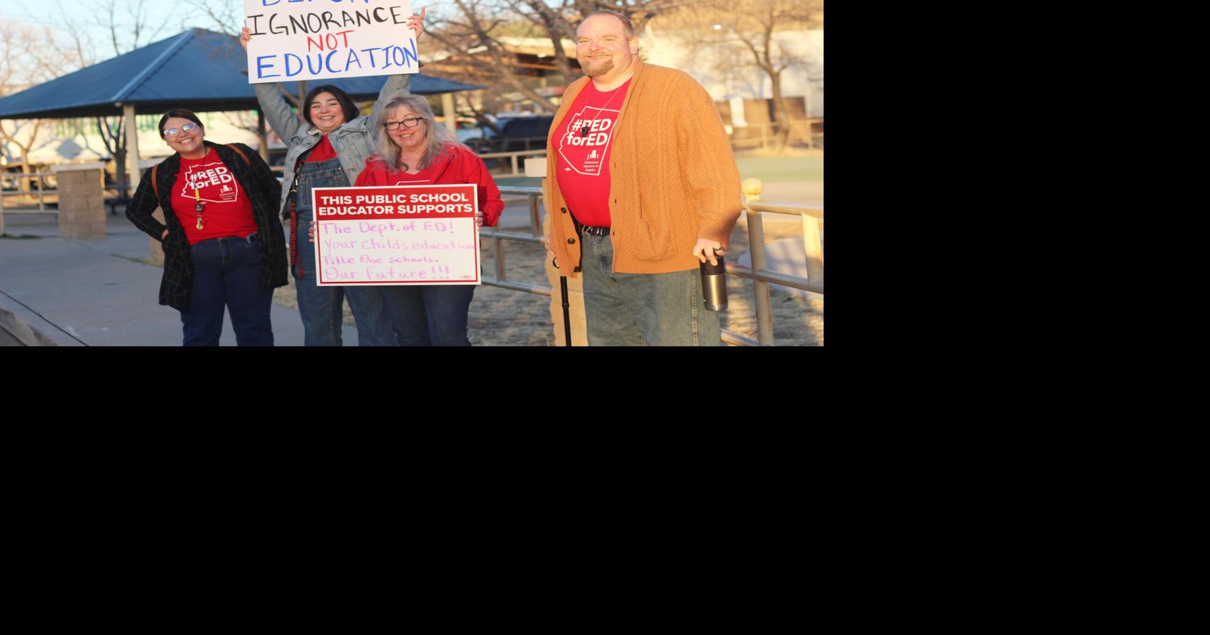 NUSD teachers show support for Dept. of Ed | Community ...