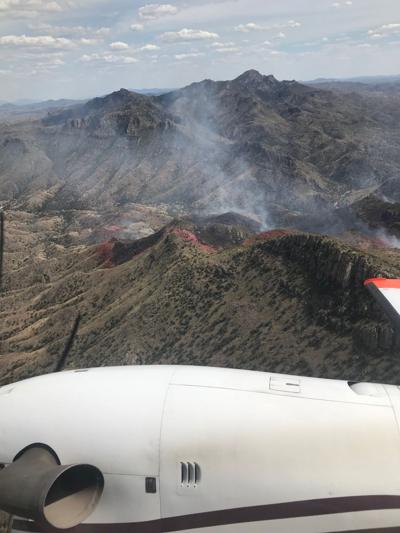 Hell's Gate Fire burns in Tumacacori Mountains | Local News ...