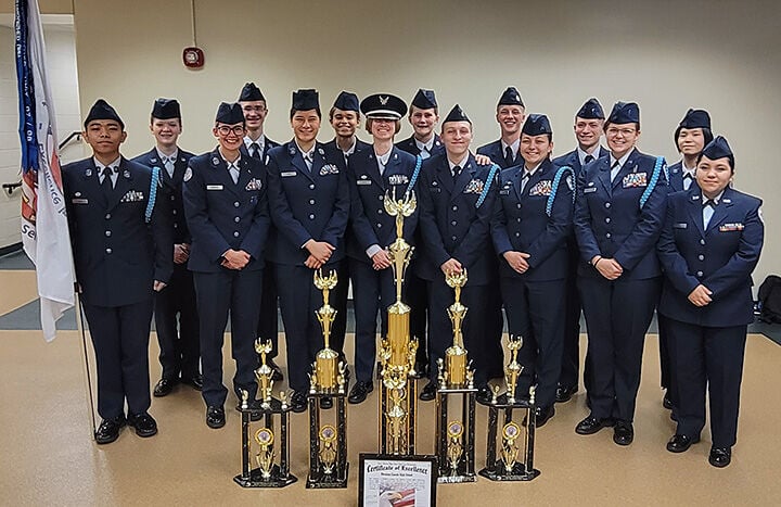 Local AFJROTC drill team named National Champions in Unarmed Drill