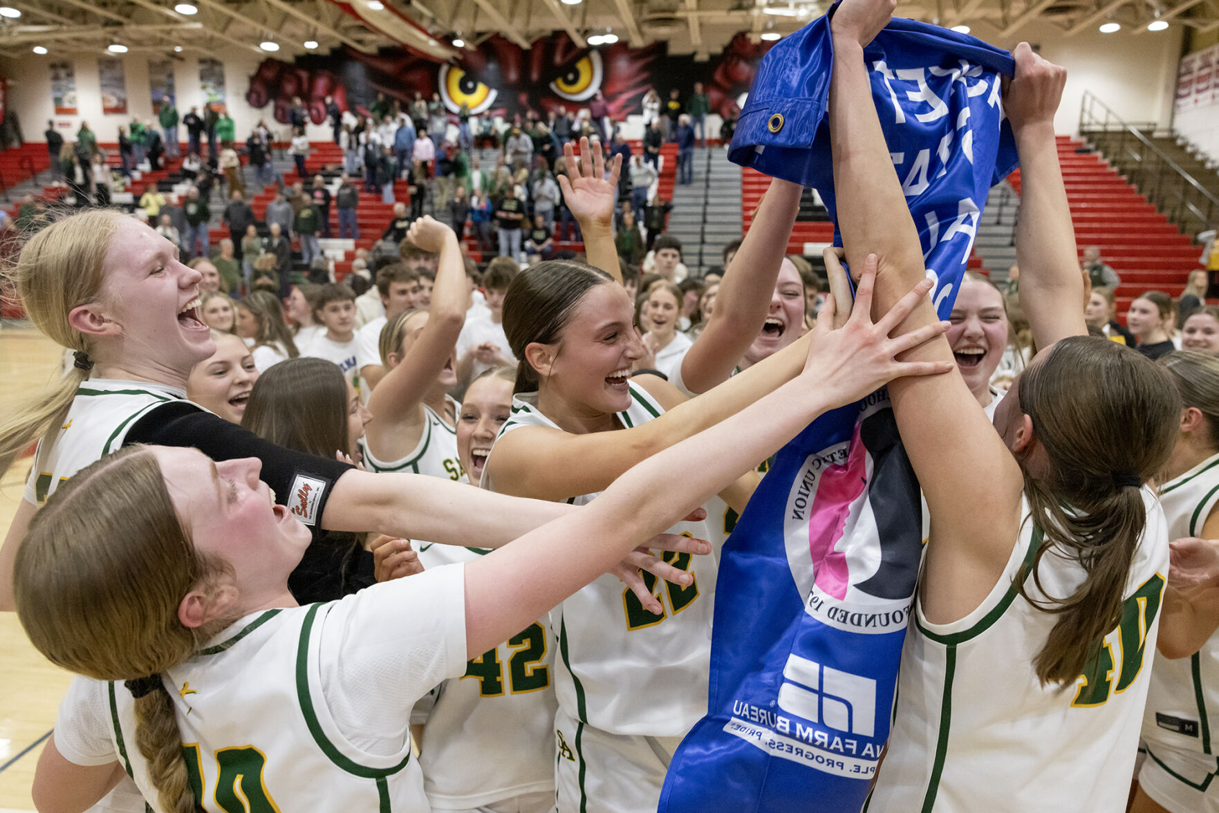 St. Albert enters state 'in pursuit', not defense, of title