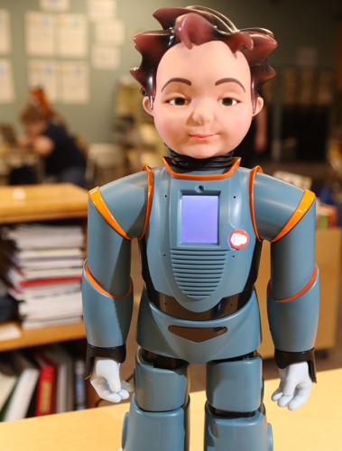 Milo the Robot helps students with autism work on social skills