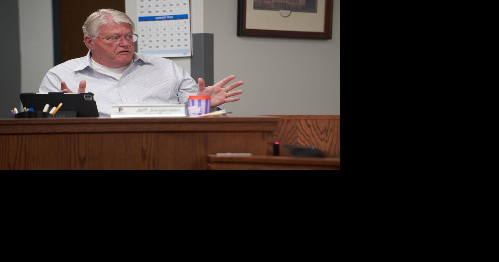 Supervisor Jeff Jorgensen remembers Charlie Kirk at meeting
