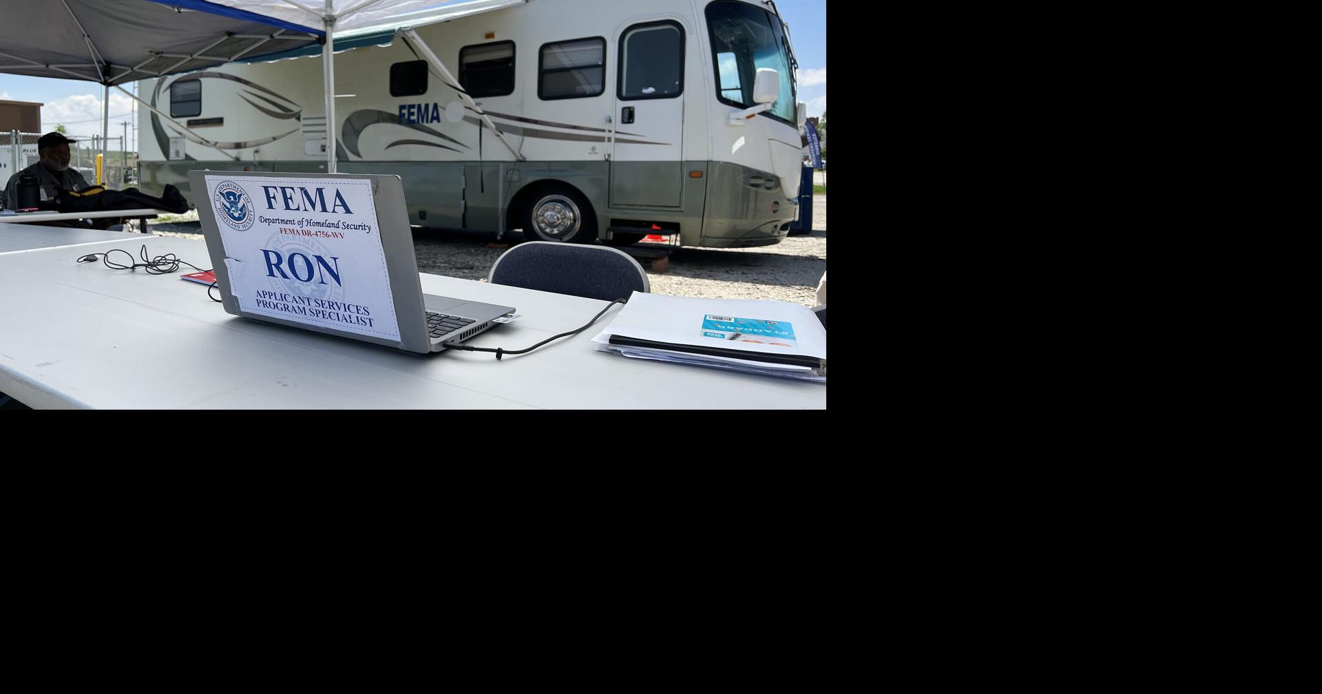 FEMA, SBA set up relief center in tent near Minden fire barn