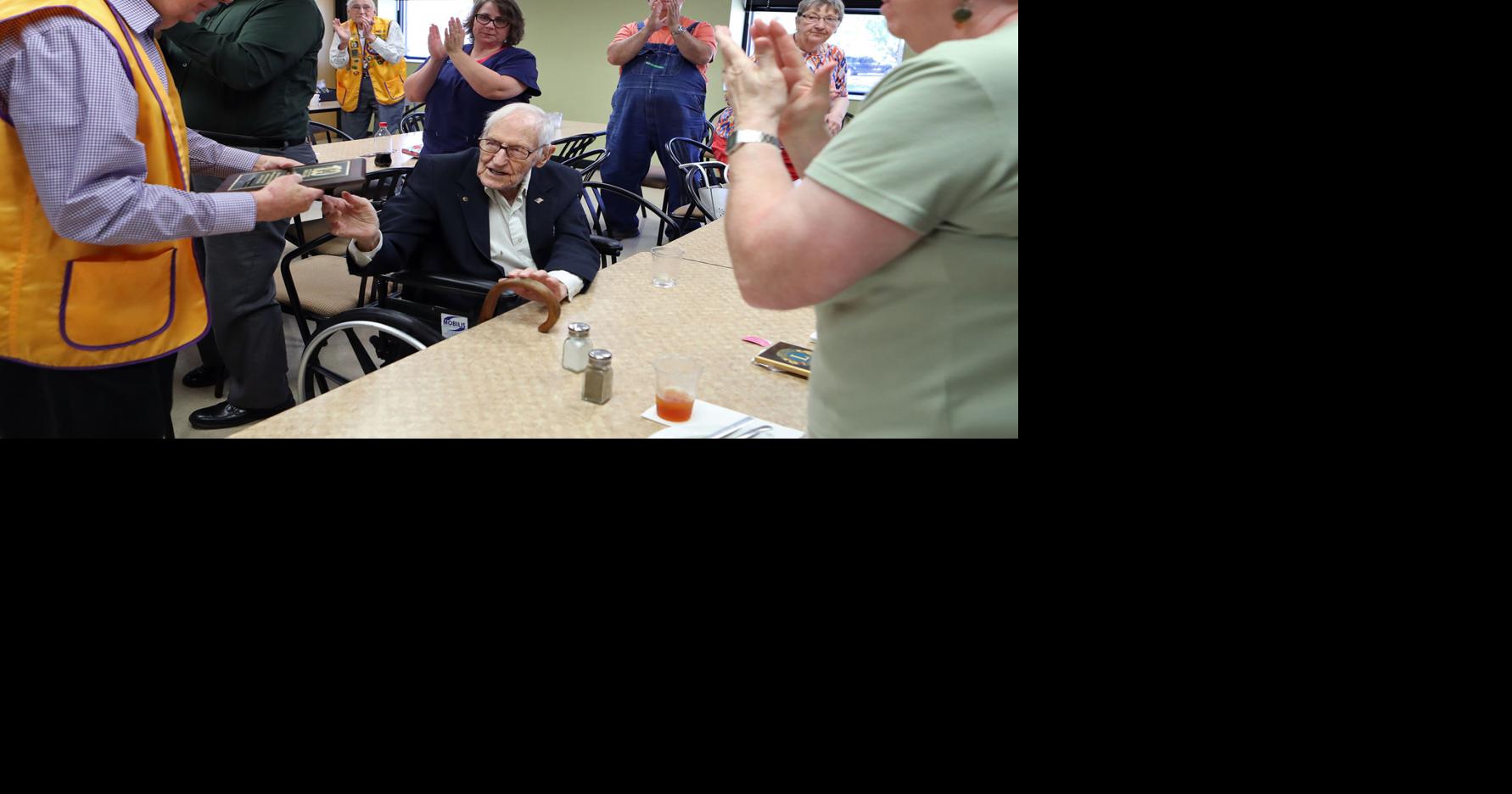 Photos: Still roaring at 101 — Lions Club honors Jim Hamilton