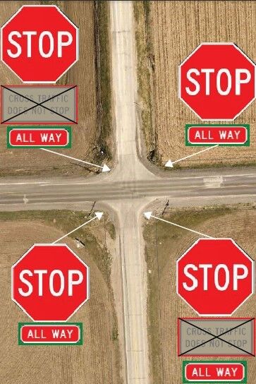 Speed lowered, four-way stop added at 132nd and Platteview Road