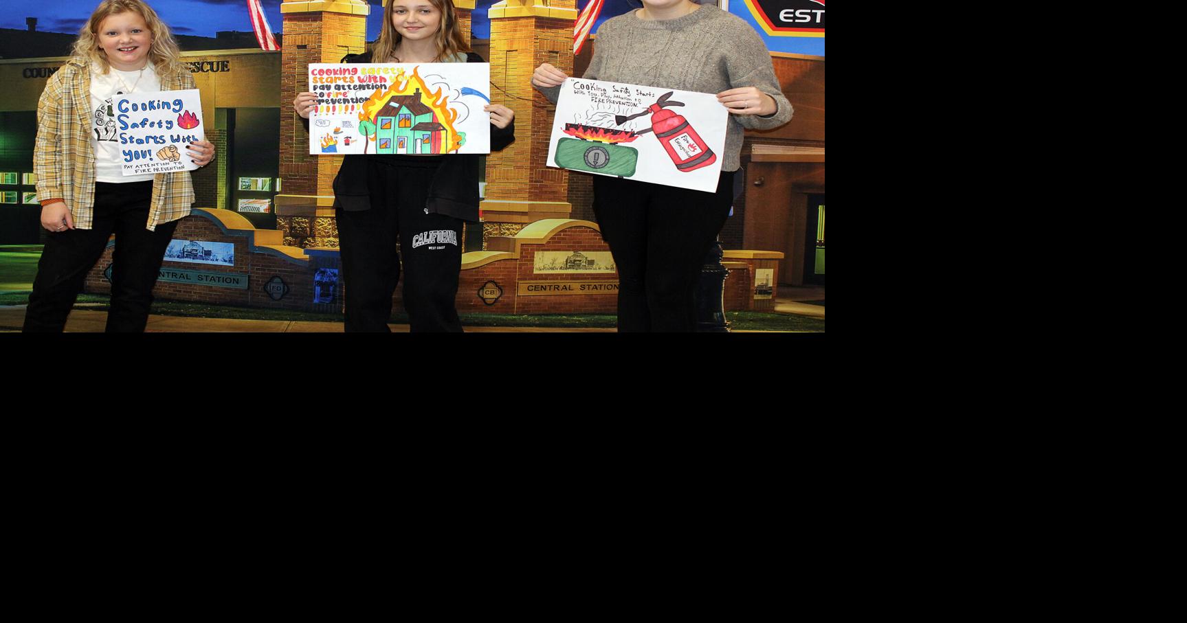 Kirn, Wilson, LCMS students win Second Annual Fire Prevention Poster ...