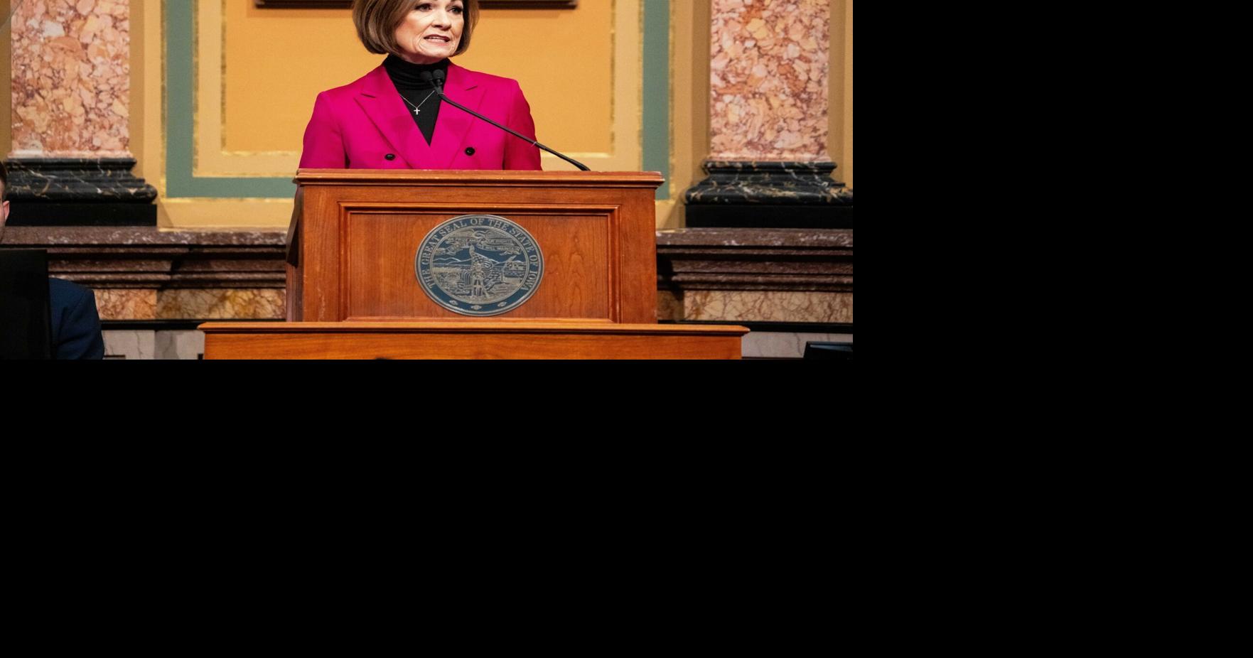 Watch Gov. Kim Reynolds deliver Condition of the State live