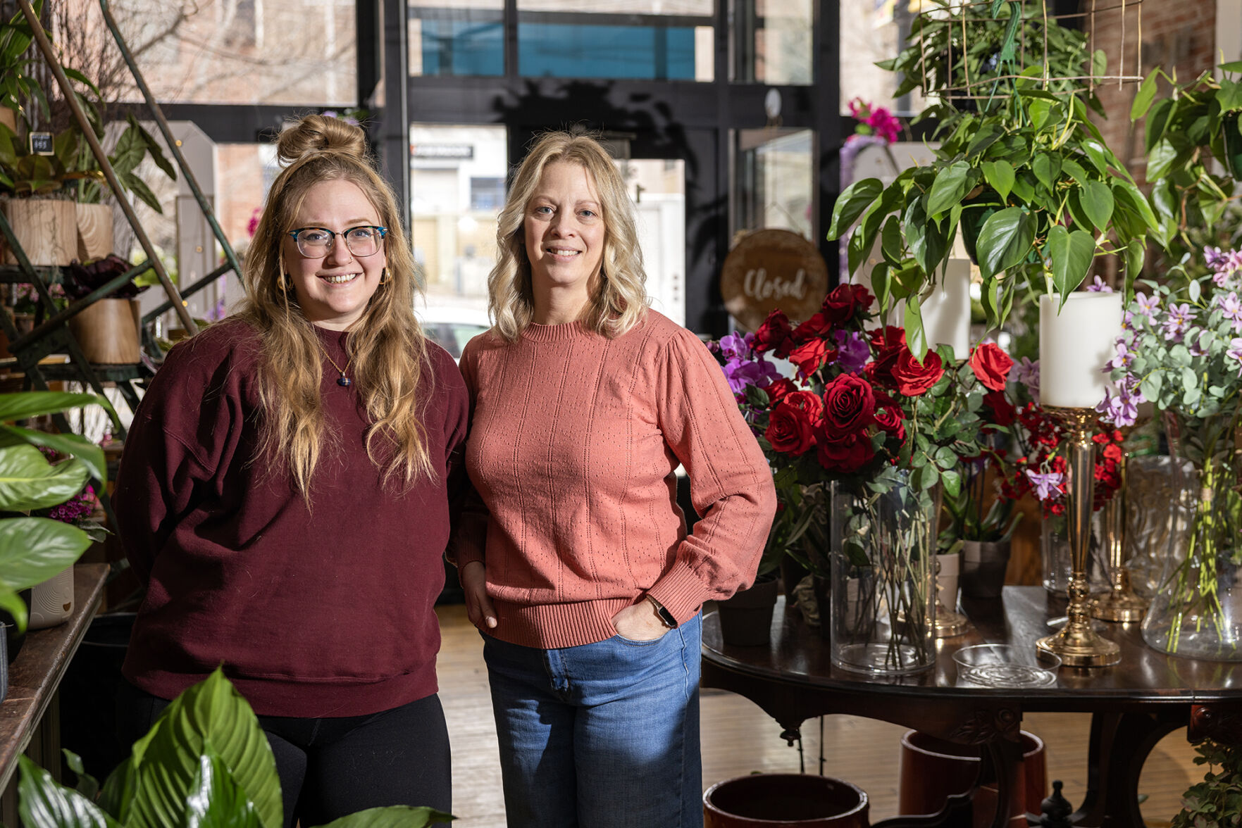 Love's always blossoming at Bloom Works Floral