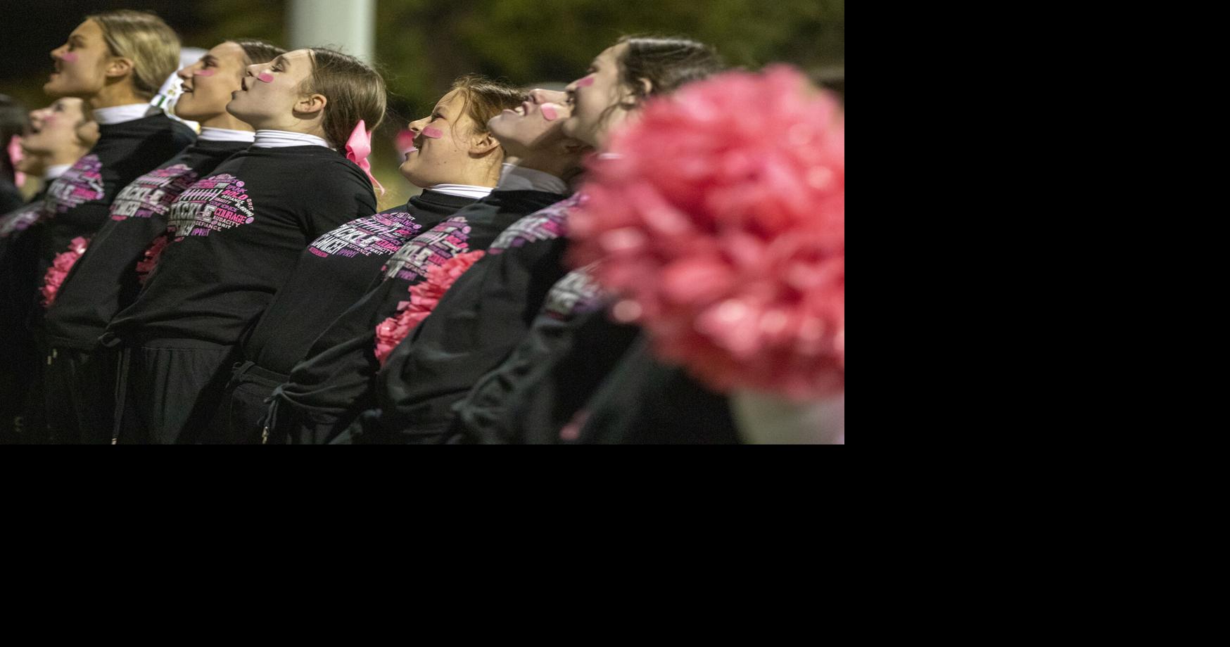 PHOTOS: High schools host Pink Out games in October