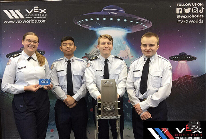 Air Force JROTC team shines at VEX Robotics World Championships