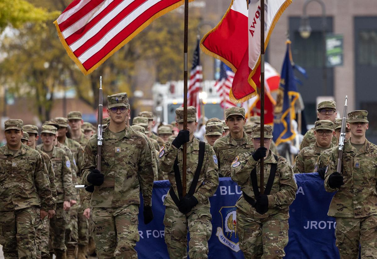 A look at the annual Council Bluffs Veterans Day Parade
