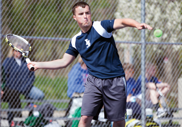 Shudak shines as L.C. boys win city tennis meet