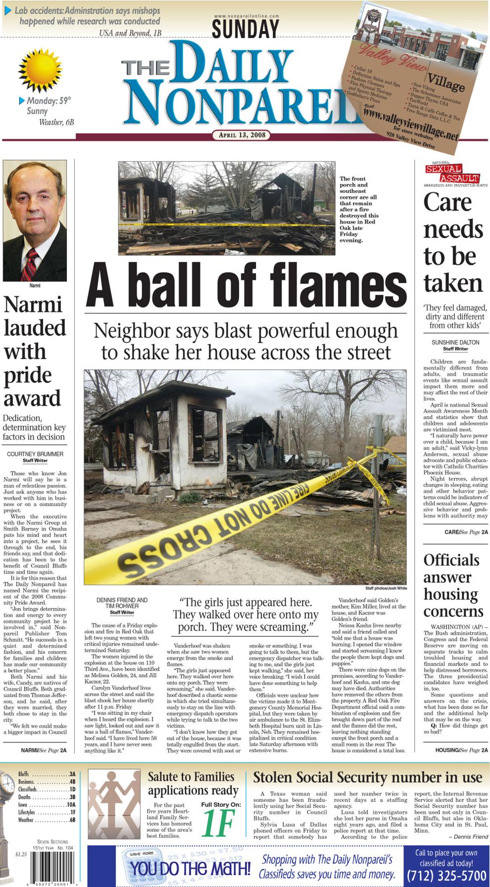 Read Nonpareil clips capturing moments from Jon Narmi's lift