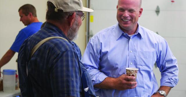 Whitaker, former Iowa football player, talks U.S. Senate run