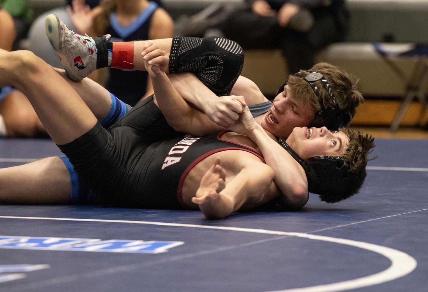 Through the lens for Lewis Central's senior night wrestling quad
