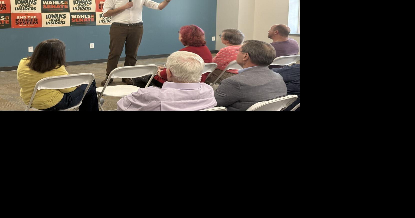 Zach Wahls targets corruption, party leaders in Iowa tour