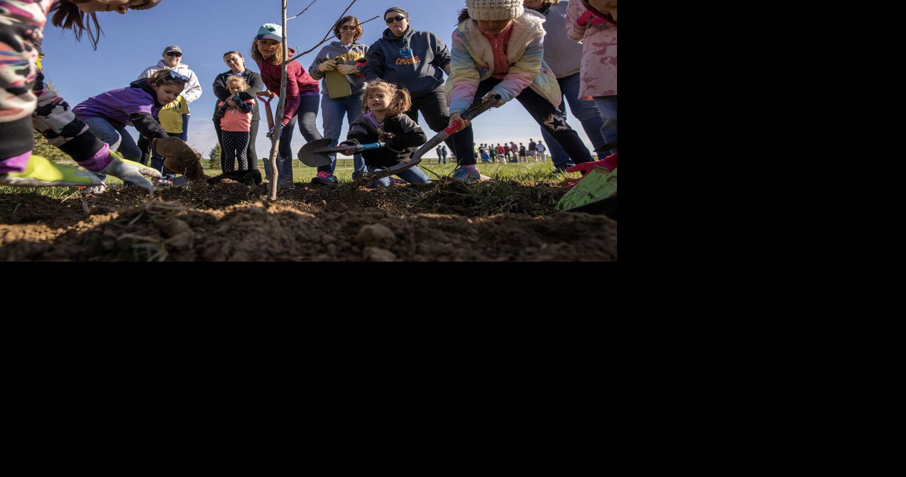 PHOTOS: Volunteers, Gretna Arbor Society plant 27 trees at Lincoln ...