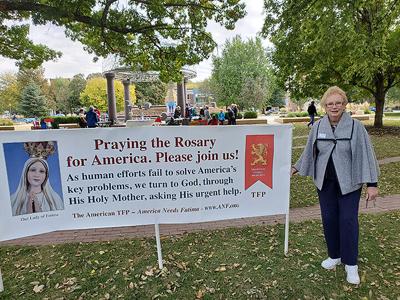 St. Patrick's Legion of Mary, Altar/Rosary Society sponsor Rosary rally