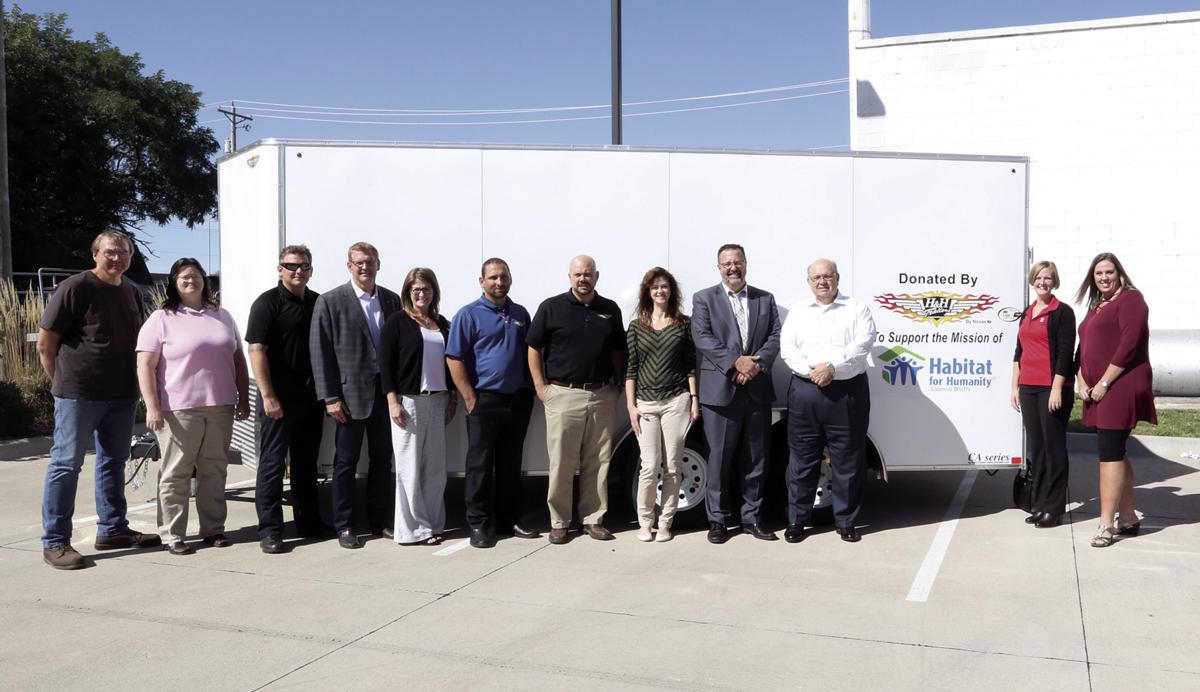 Habitat for Humanity benefits from trailer donation