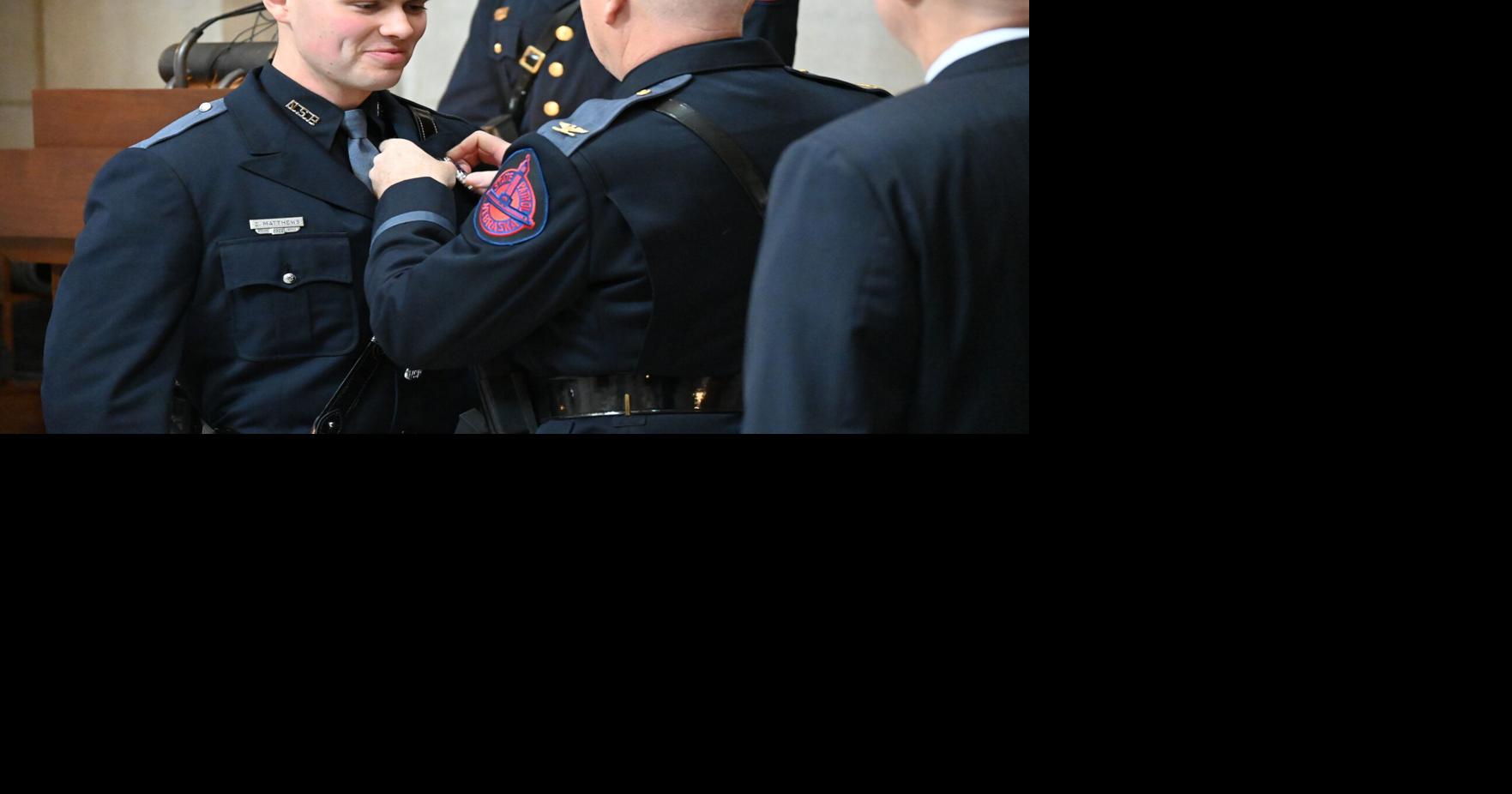 Neola graduate among 16 sworn-in by Nebraska State Patrol